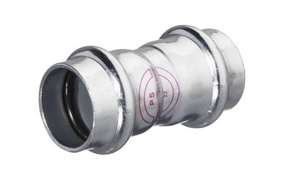 MANCHON A SERTIR V-PRESS ELECTROZINGUE 28mm