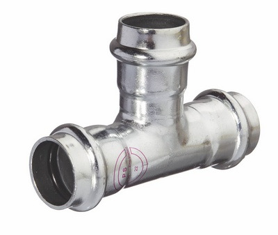 TE A SERTIR V-PRESS ELECTROZINGUE 35mm X 28mm X 35mm